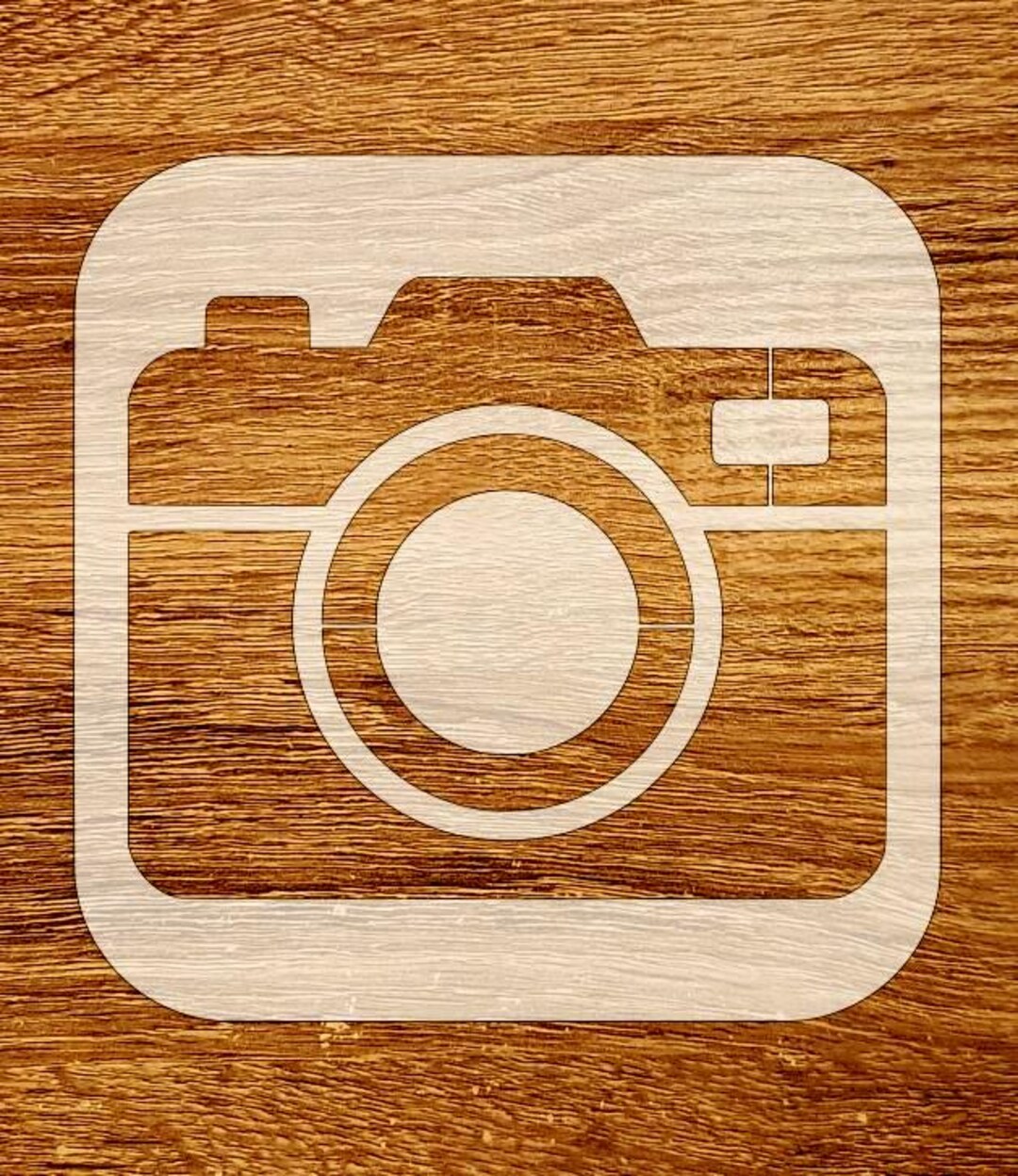 Camera Silhouette Stencil, Photography Craft Stencil, Digital Download ...