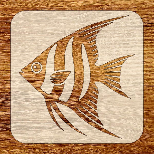 Angelfish Painting - Etsy