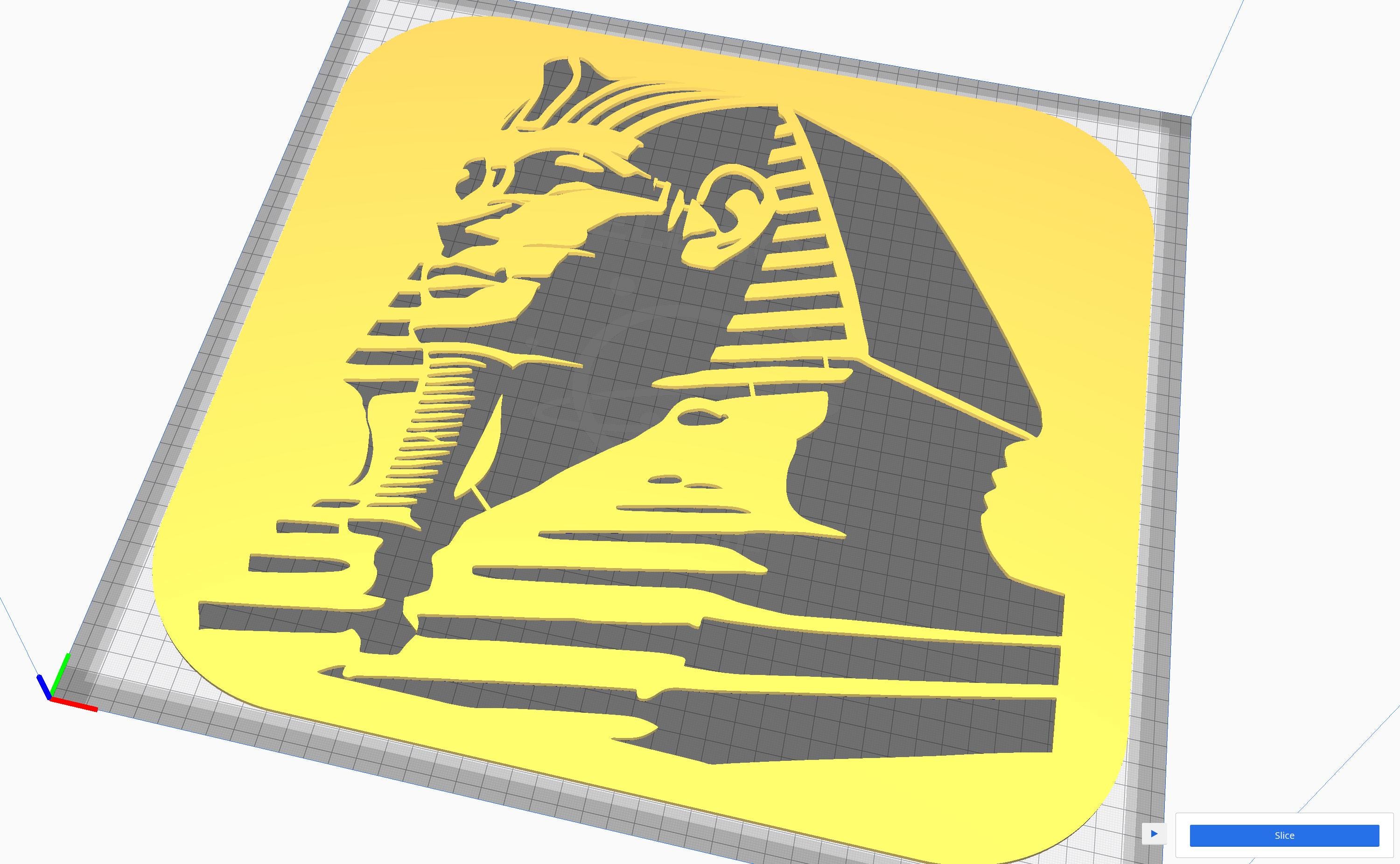 Sphinx Pharaoh Stencil, Reusable DIY Craft Stencil, Digital Download ...