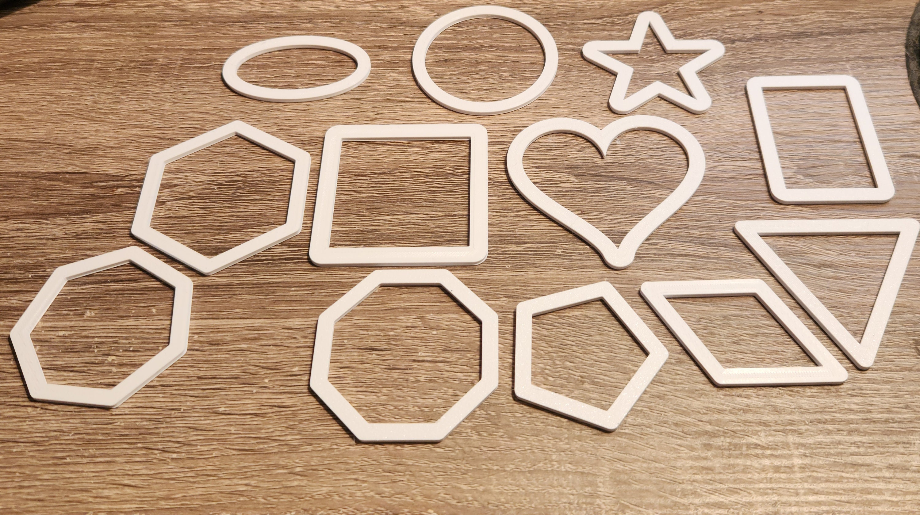 Ultimate Geometric Shapes Stencil Pack Digital Files for 3D Printing ...