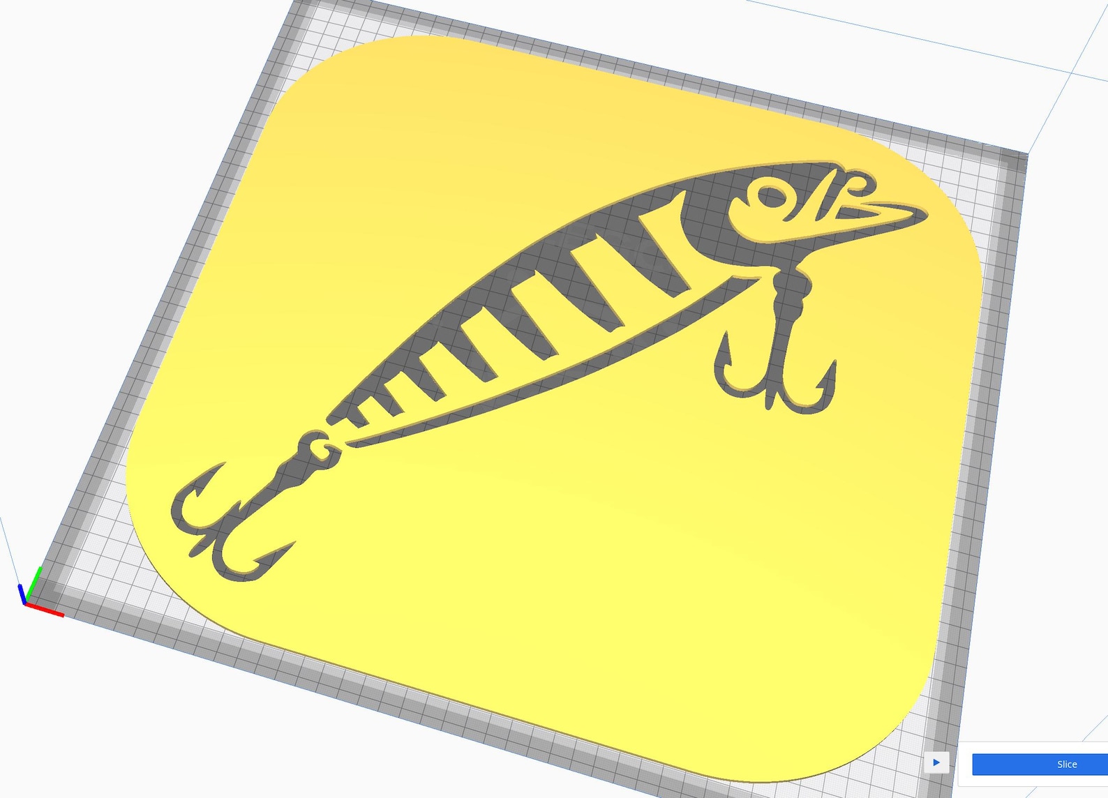 Striped Fishing Lure Stencil, Reusable DIY Craft Stencil, Digital Download, SVG, DXF, Stl, Png ...