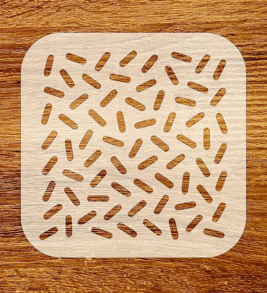 Sprinkle Pattern Stencil, Digital Download, SVG, DXF, Stl, Png, Pdf ...