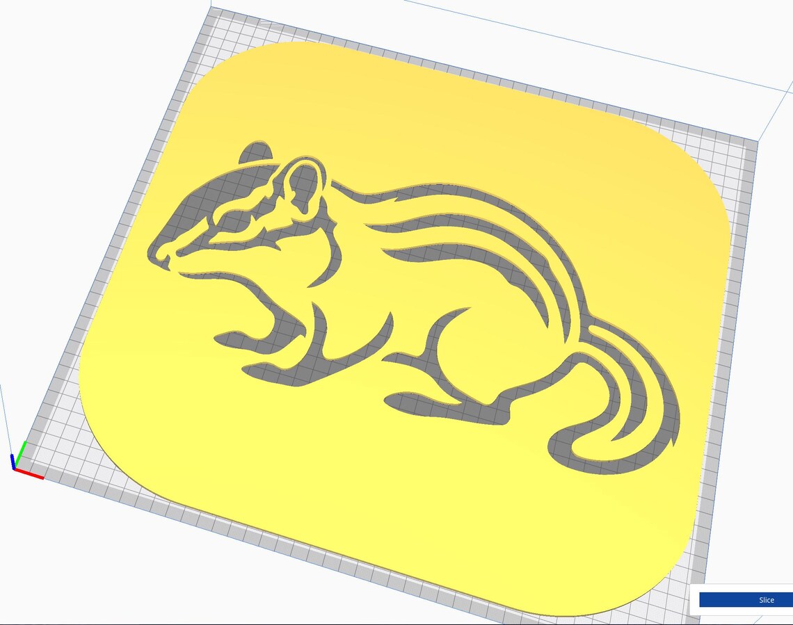 Chipmunk Silhouette Stencil, Digital Download, SVG, DXF, Stl, Png, Pdf ...