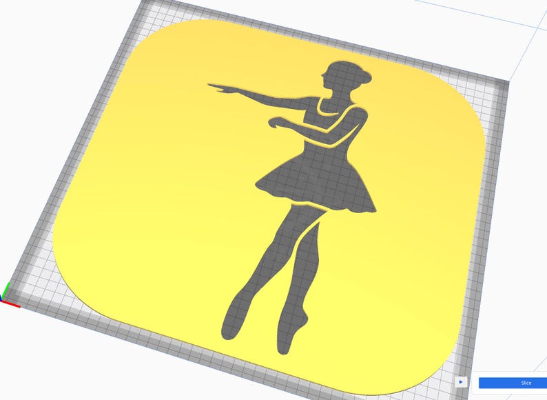 Pirouette Prep Ballerina Stencil, Reusable DIY Craft Stencil, Digital ...