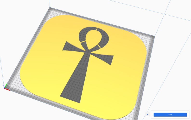 Ankh Stencil, Key of Life Stencil, Reusable DIY Craft Stencil, Digital ...