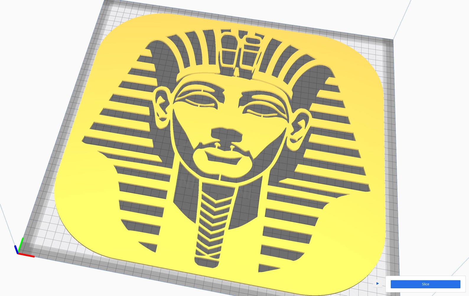Pharaoh Stencil, Ancient Egyptian Stencil, Reusable DIY Craft Stencil ...