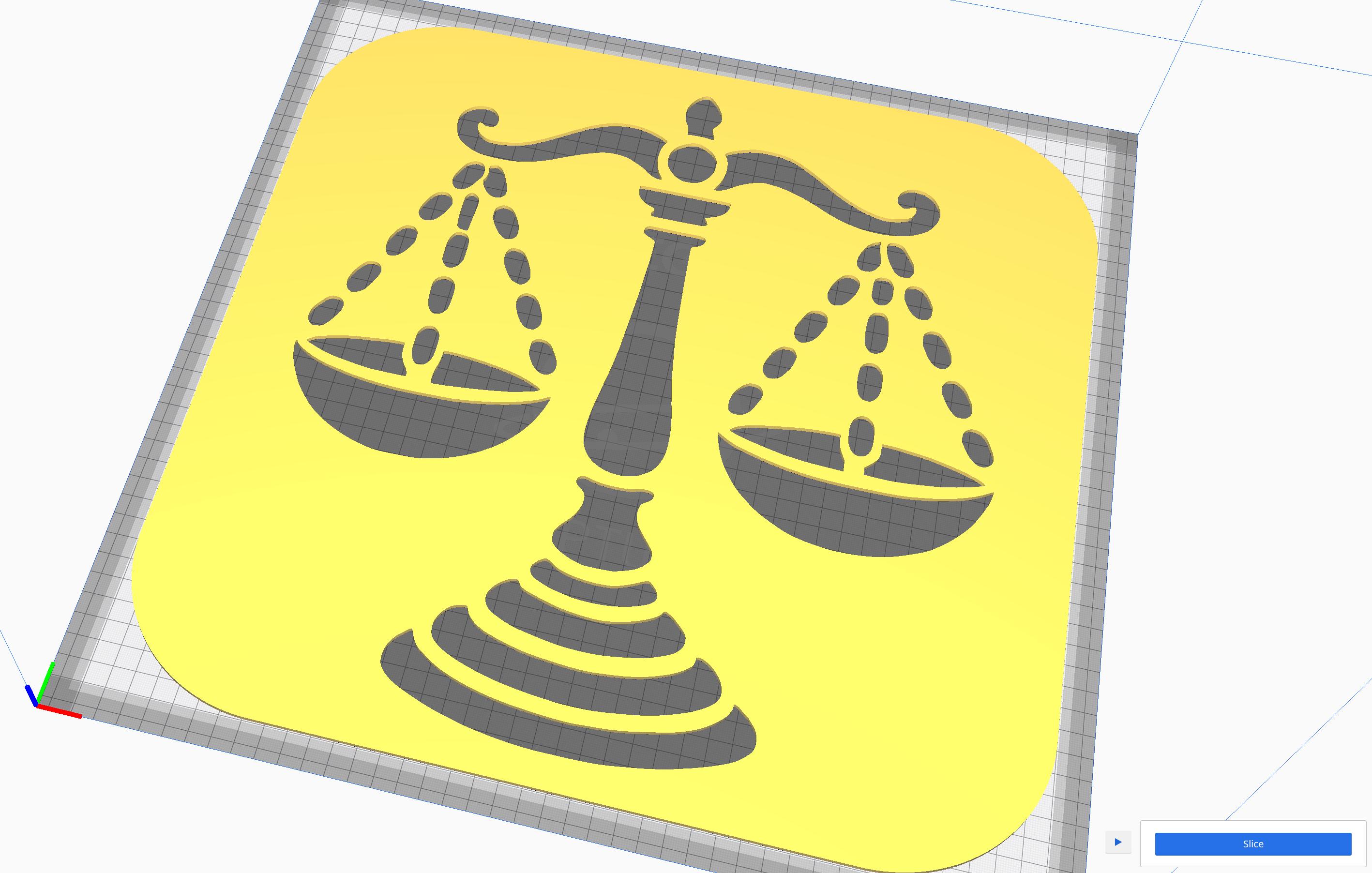 Scales of Justice Stencil, Digital Download, SVG, DXF, Stl, Png, Pdf ...