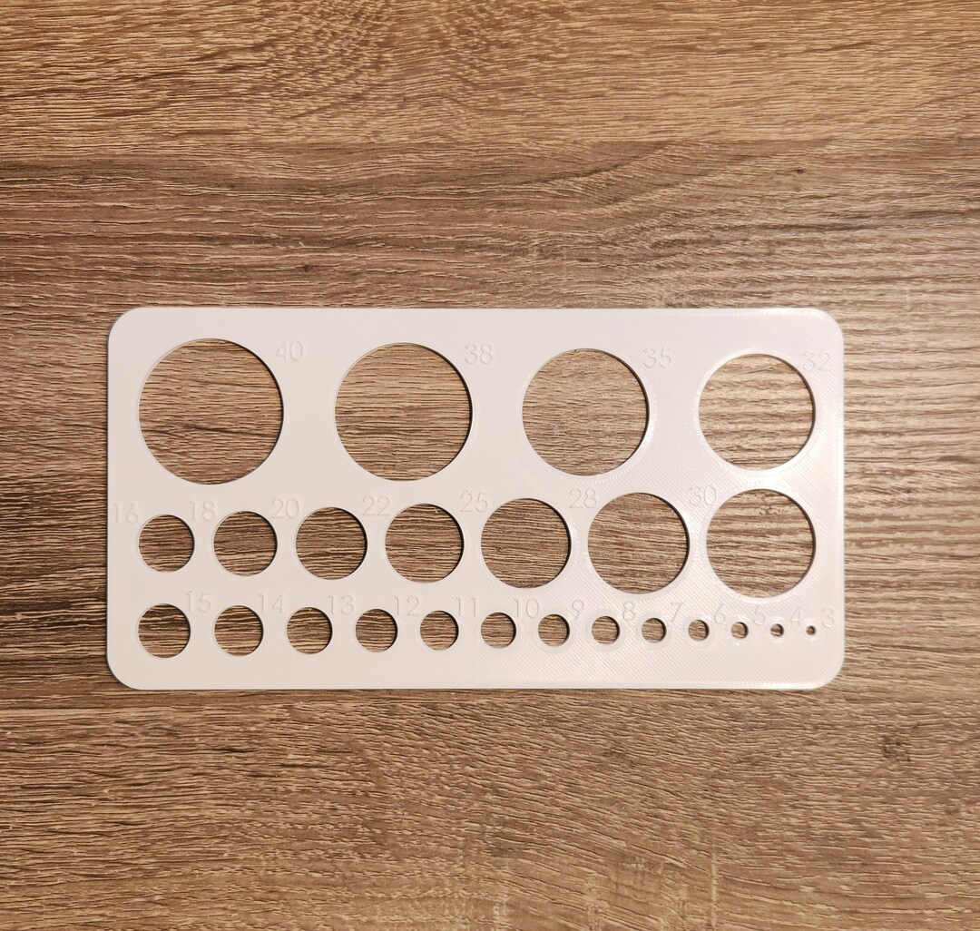 Circle Drawing Stencil Template Digital 3D Print File for Precision ...