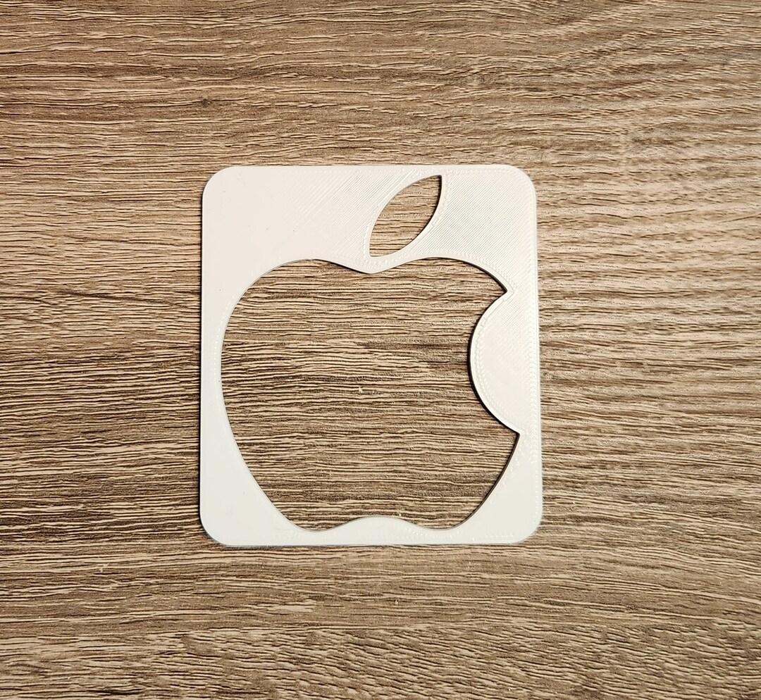 DIY Apple Logo Stencil Digital Download for 3D Printing, Laser Cutting ...