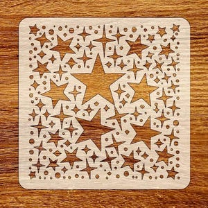 Star Stencil, Digital Download, SVG, DXF, Stl, Png, Pdf Files - Etsy