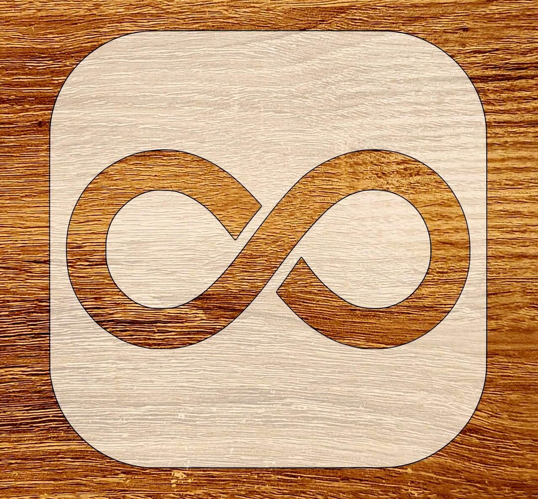 Infinity Symbol Stencil, Reusable DIY Craft Stencil, Digital Download ...