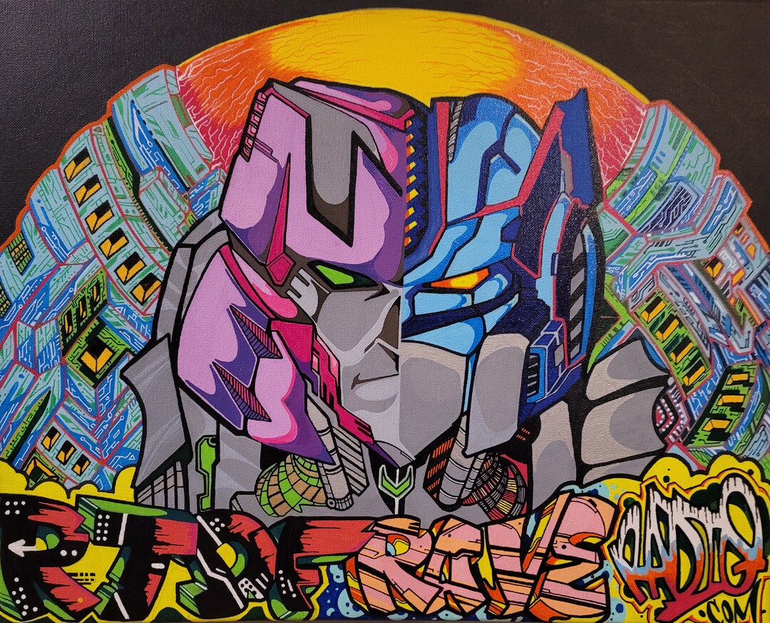 RTDF Megatron Poster Print - Etsy