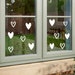 70 Assorted Heart Decals: Valentine's Day Window Decals - Etsy
