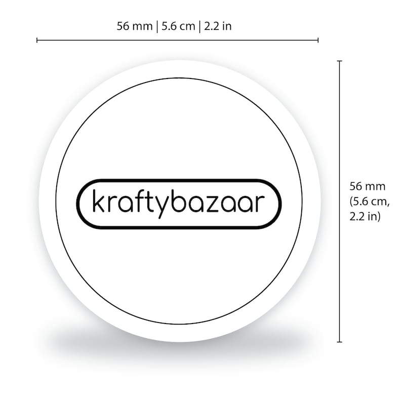 Custom Waterproof Jar Stickers for Homemade Jams | Set of 6, 12, or 24 ...