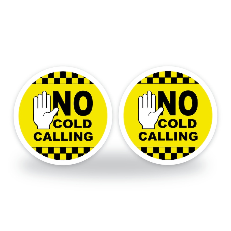 Door Sign No Callers - Etsy