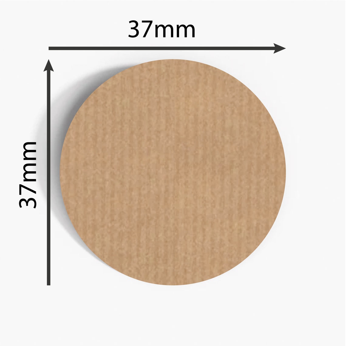 Easter Cross Greenery Paper Labels, 37mm Self-adhesive Paper Stickers ...