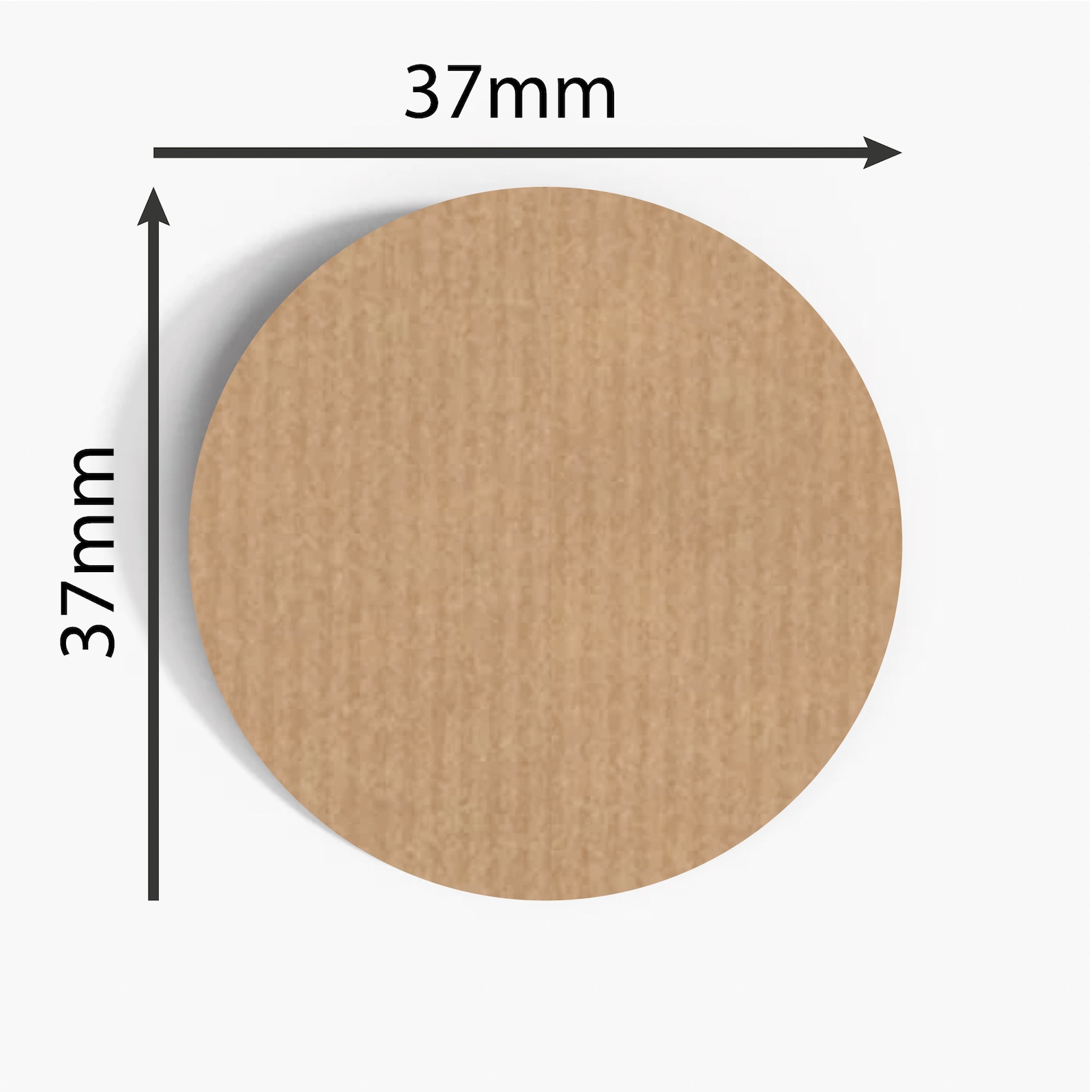 Easter Cross Greenery Paper Labels, 37mm Self-adhesive Paper Stickers ...