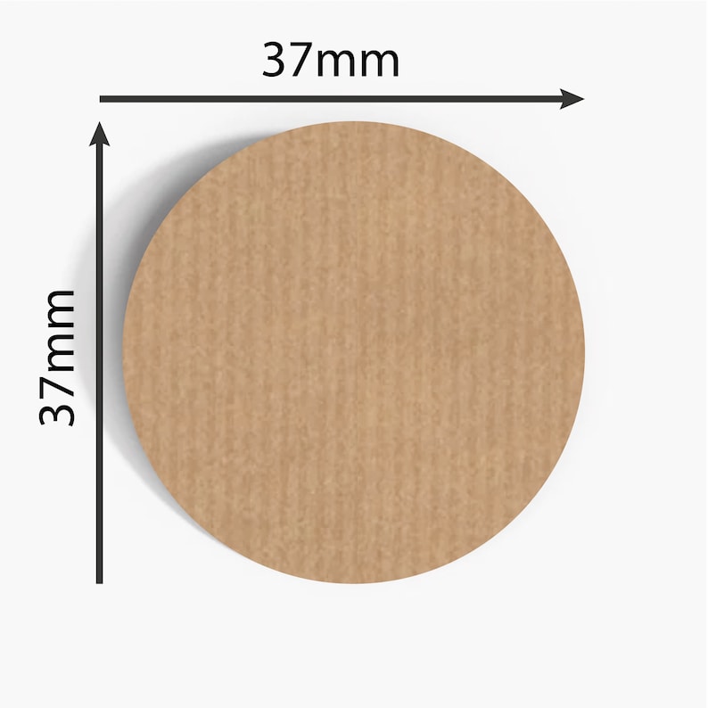 Easter Cross Greenery Paper Labels, 37mm Self-adhesive Paper Stickers ...