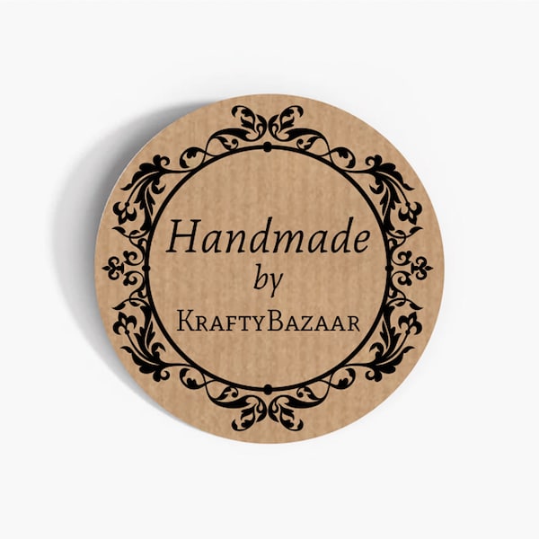 Kraft Paper Stickers - Etsy UK