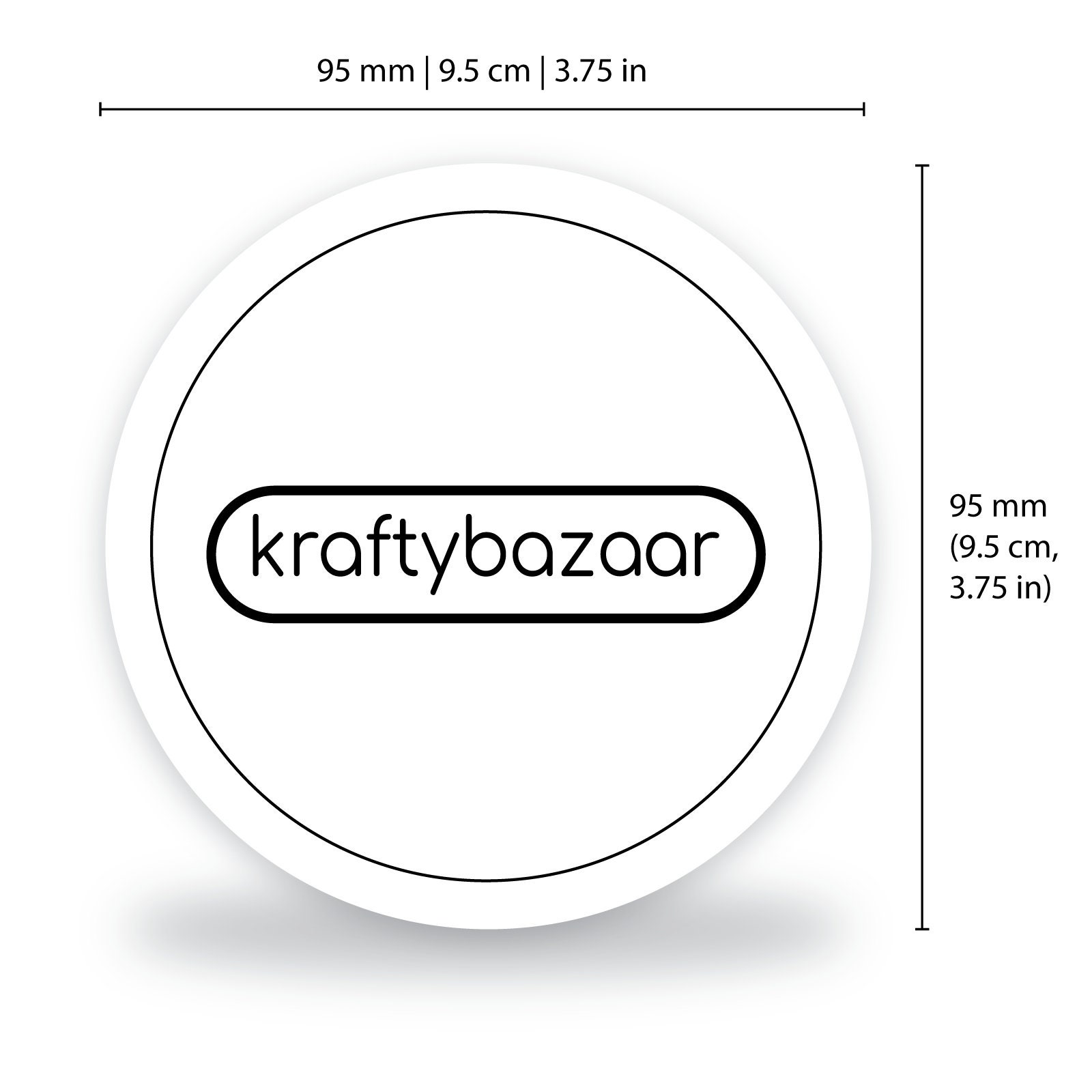 Recycle Bin Stickers: Waterproof Waste Sorting Labels (95mm) - Etsy