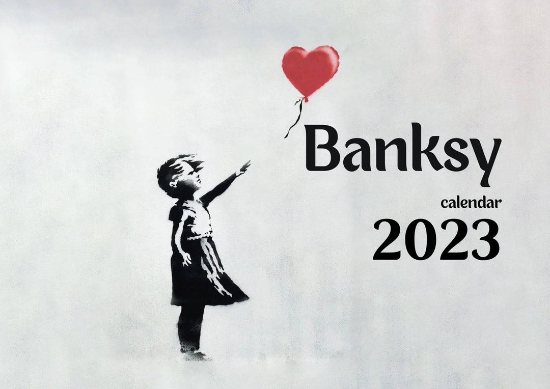 Banksy 2023 Calendar - Etsy