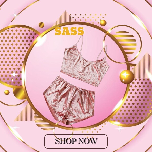 Sexy Pj Set Etsy