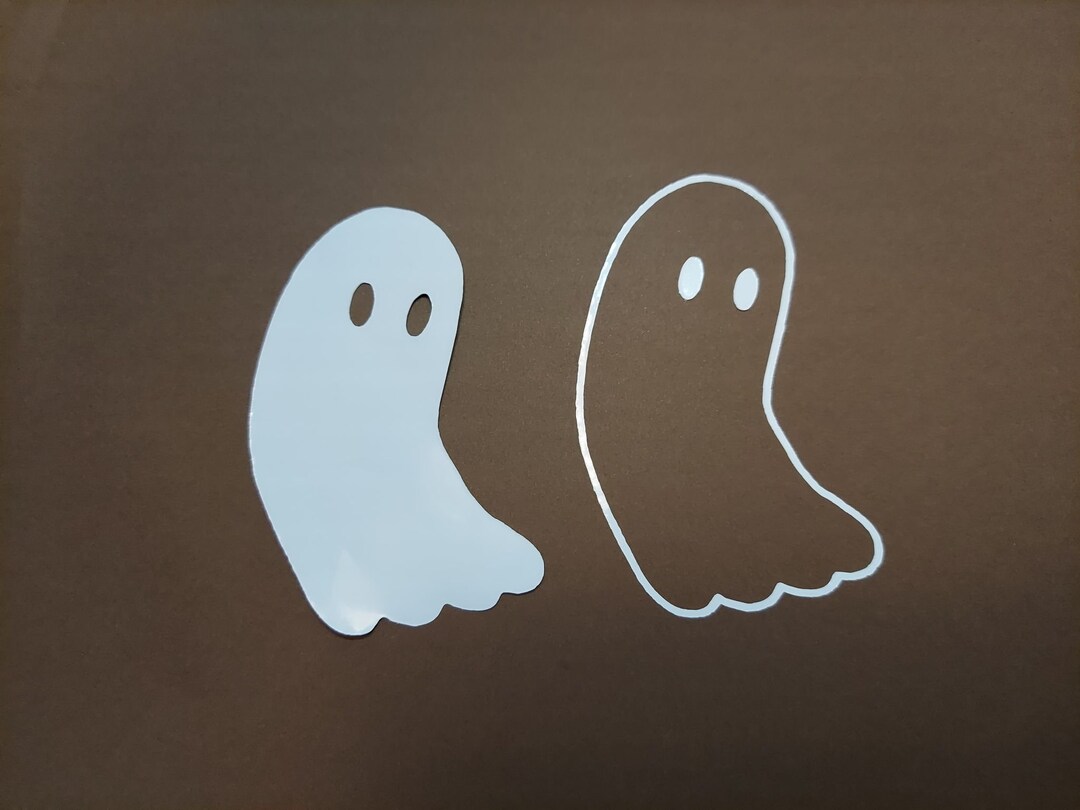 Spooky Ghost Decal - Etsy