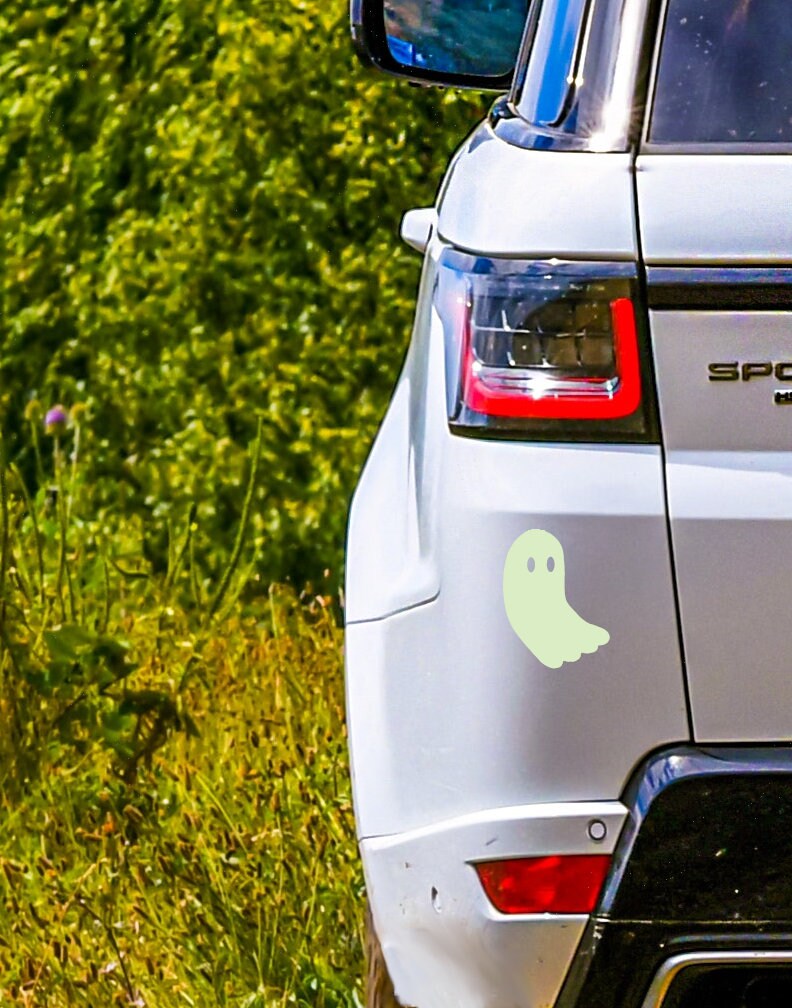 Spooky Ghost Decal - Etsy