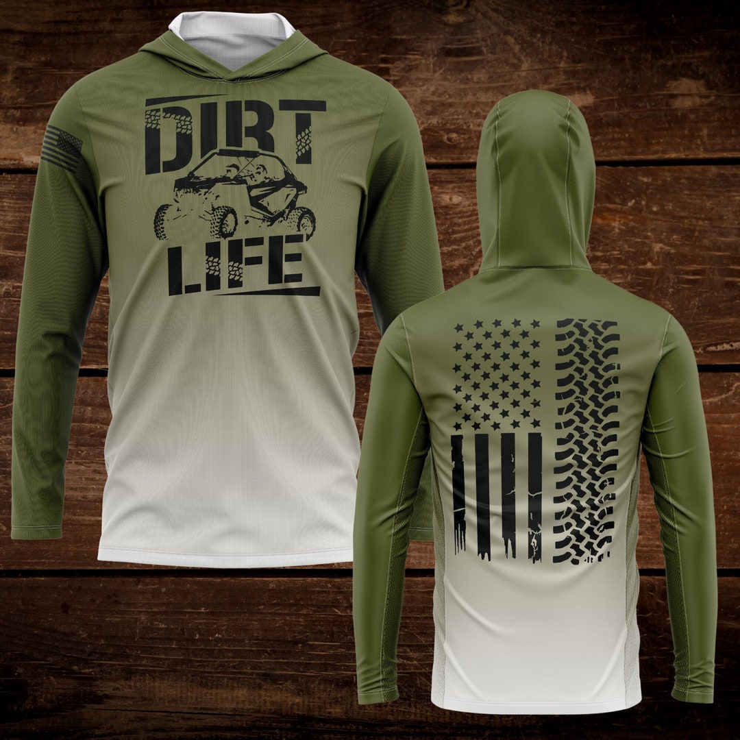 ATV SPF Performance Long Sleeve Shirt, ATV Shirt, Sxs Shirt, Atv Hoodie ...