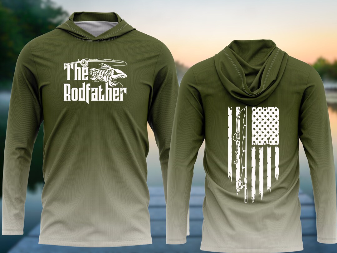 Rod Father SPF Fishing Shirt, UPF Moisture Wicking Fishing Shirt, Kayak ...