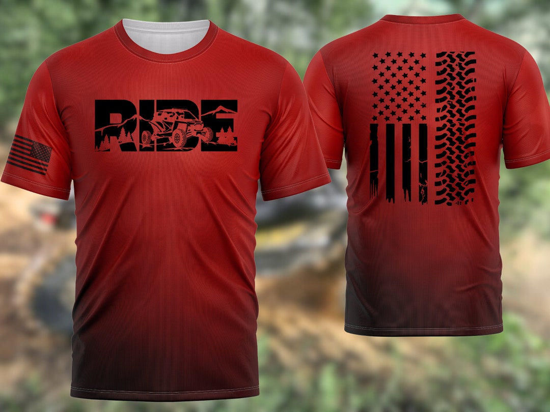 Mens SXS Riding Shirt, ATV Riding Shirt, Dry Fit Sxs Shirt, Atv Shirt ...