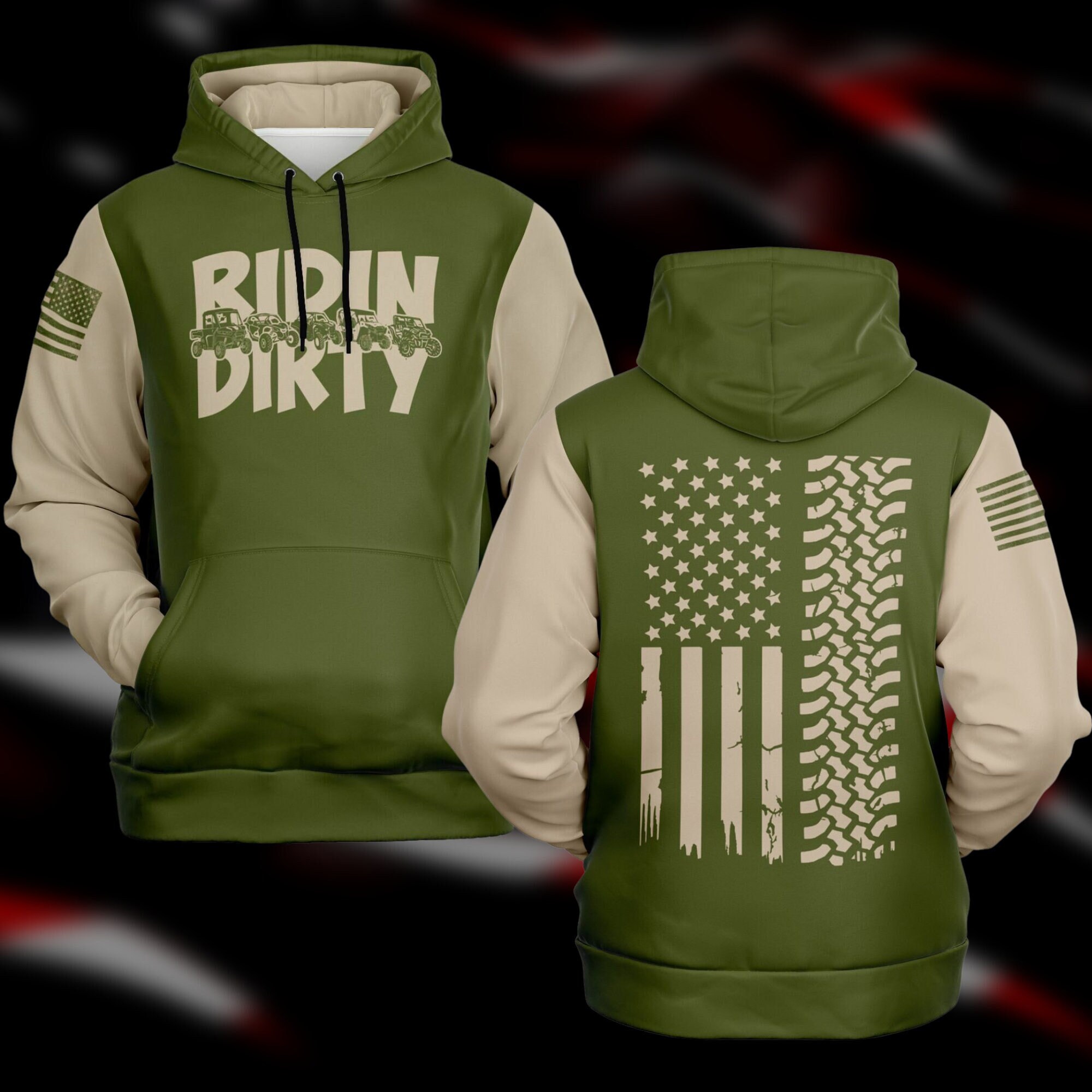 Mens ATV Riding Hoodie, SXS Hoodie, ATV Hoodie, Can Am Sxs Hoodie ...