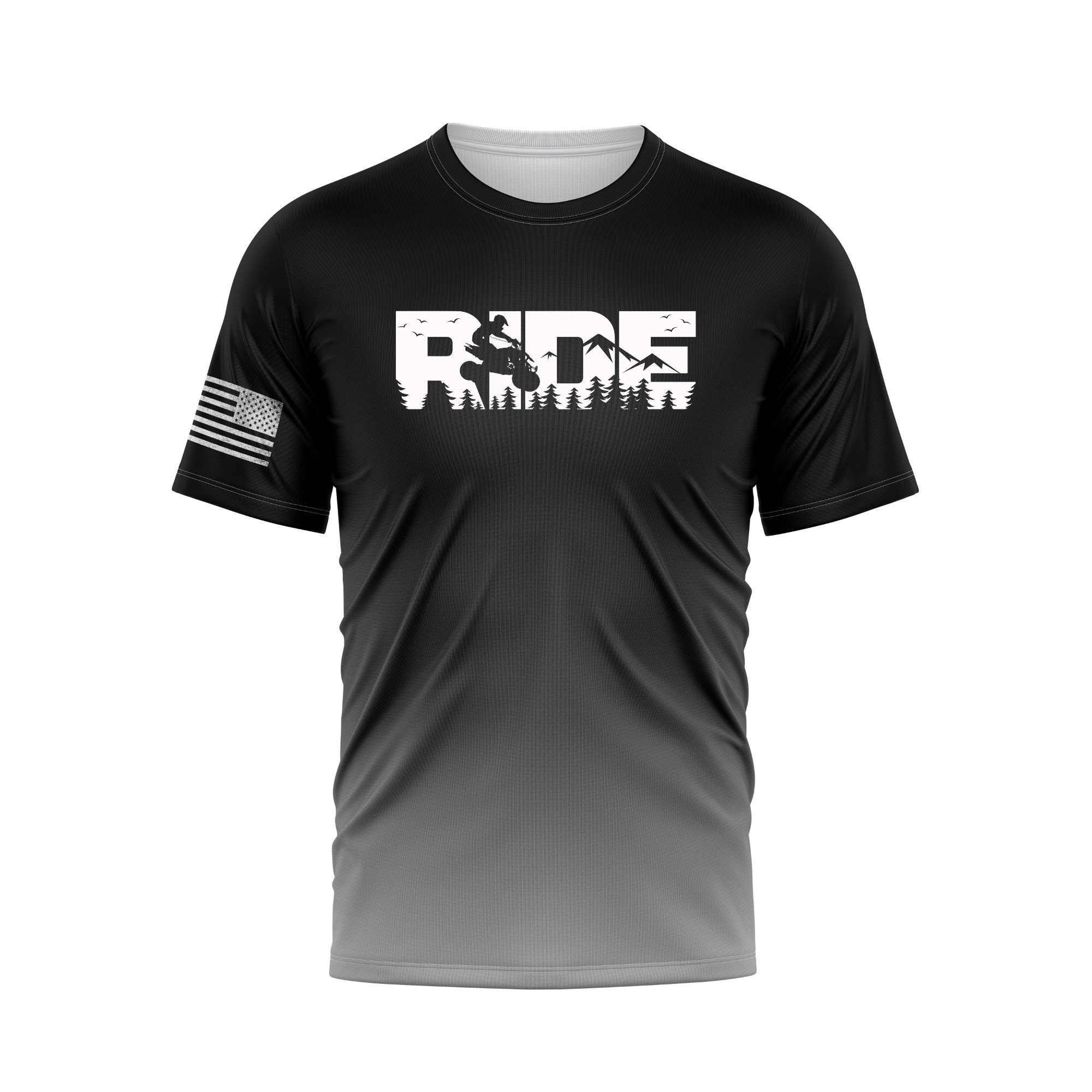 ATV Riding Moisture Wicking T Shirt, ATV off Road Shirt, Four Wheeling ...