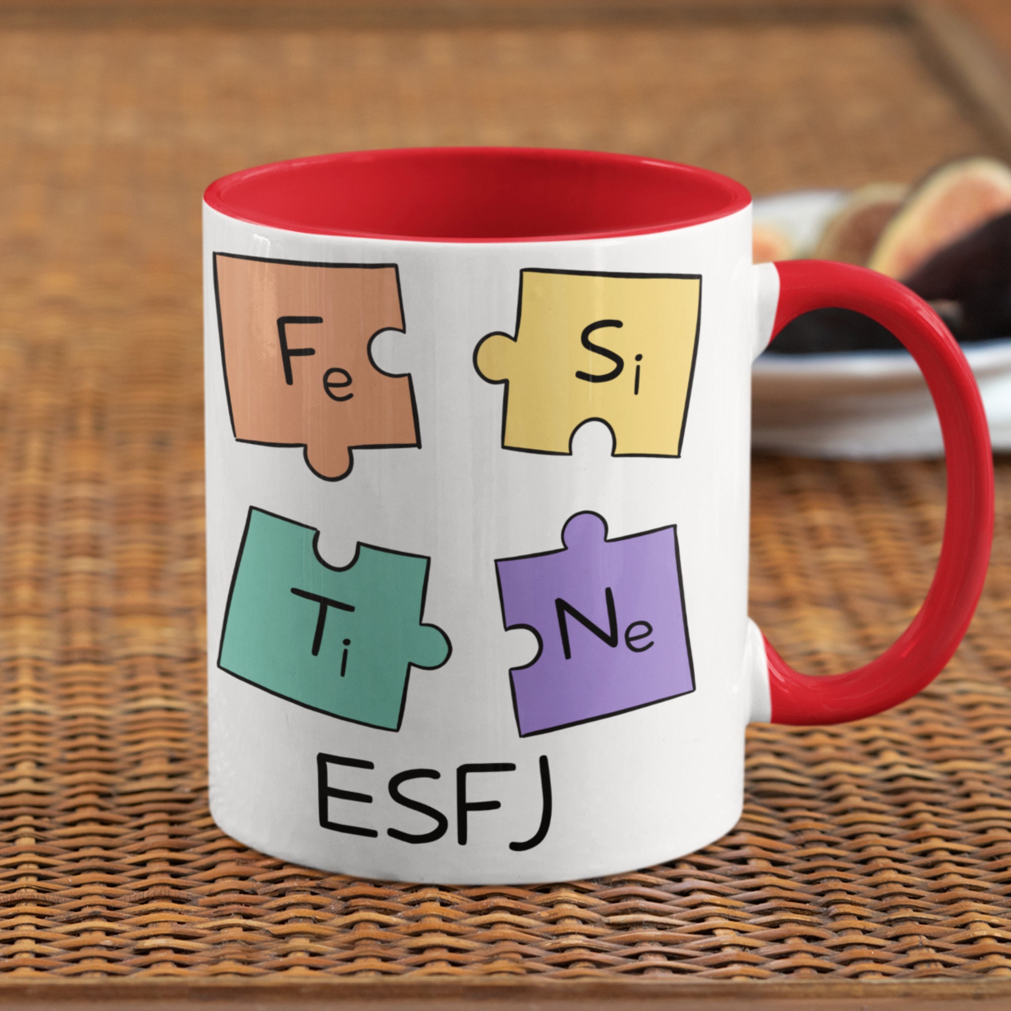 ESFJ Fesi MBTI Cognitive Functions Fun Puzzle Consul - Etsy