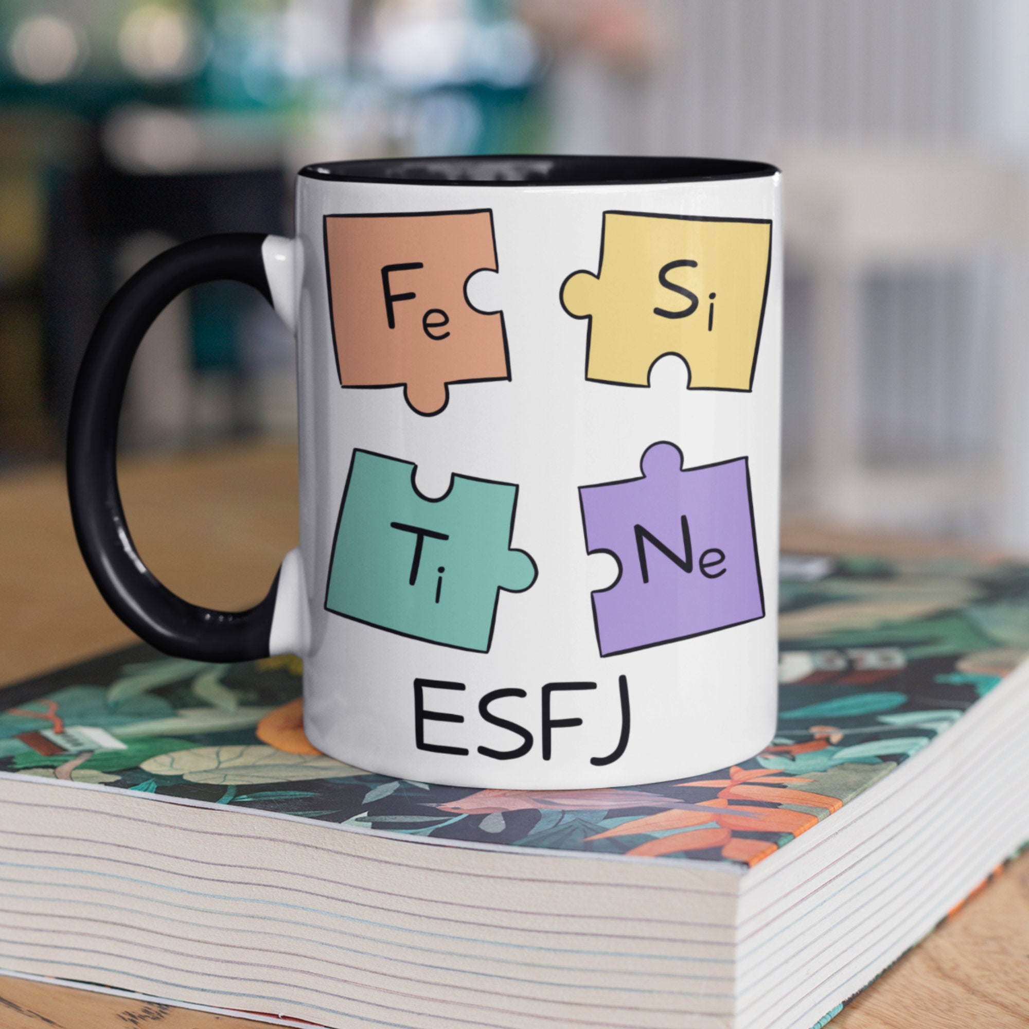 ESFJ Fesi MBTI Cognitive Functions Fun Puzzle Consul - Etsy