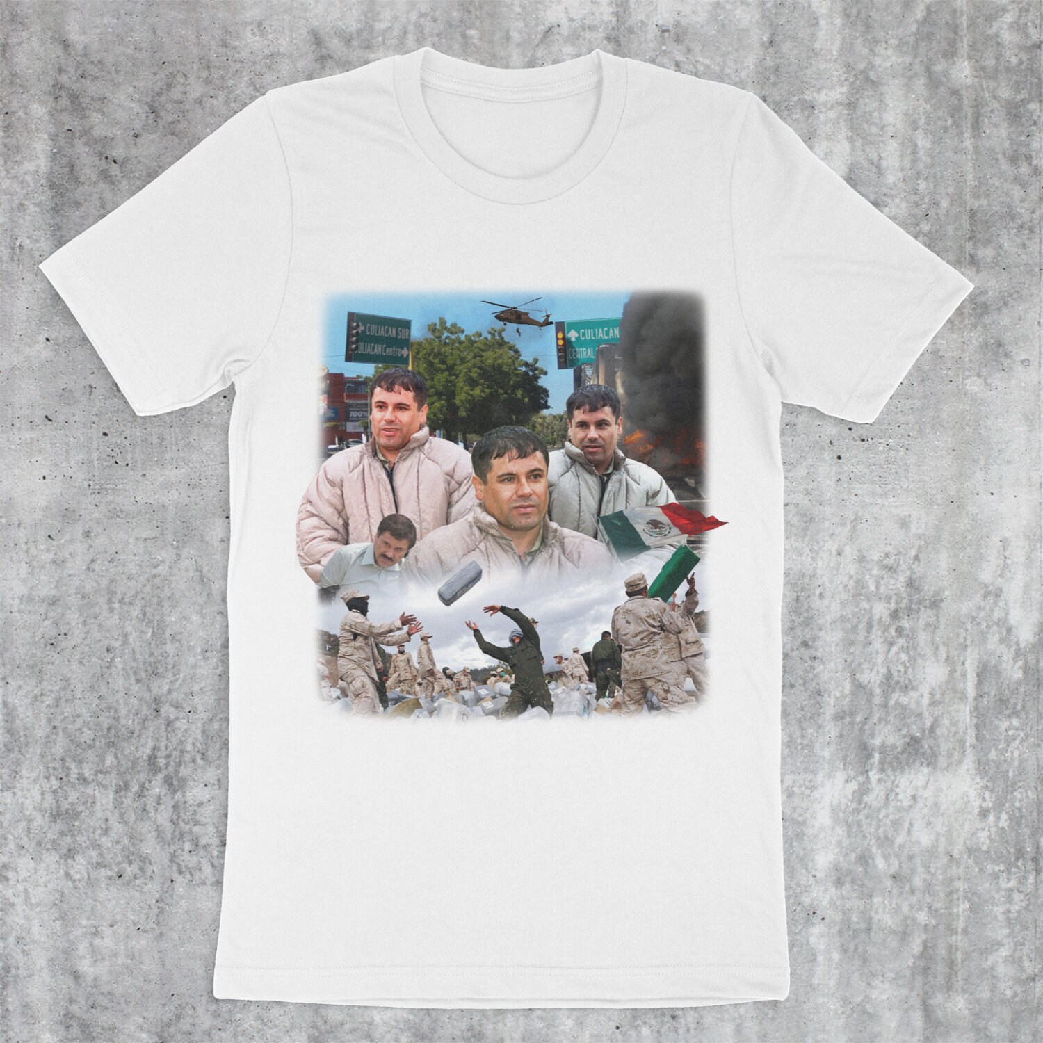 El Chapo T-shirt Mexico Mexican Cartel Sinaloa Cartel El Chapo Guzman ...