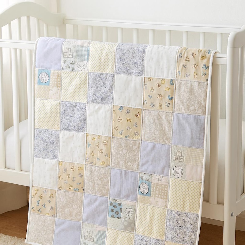 Baby Quilt Handmade Rag - Etsy