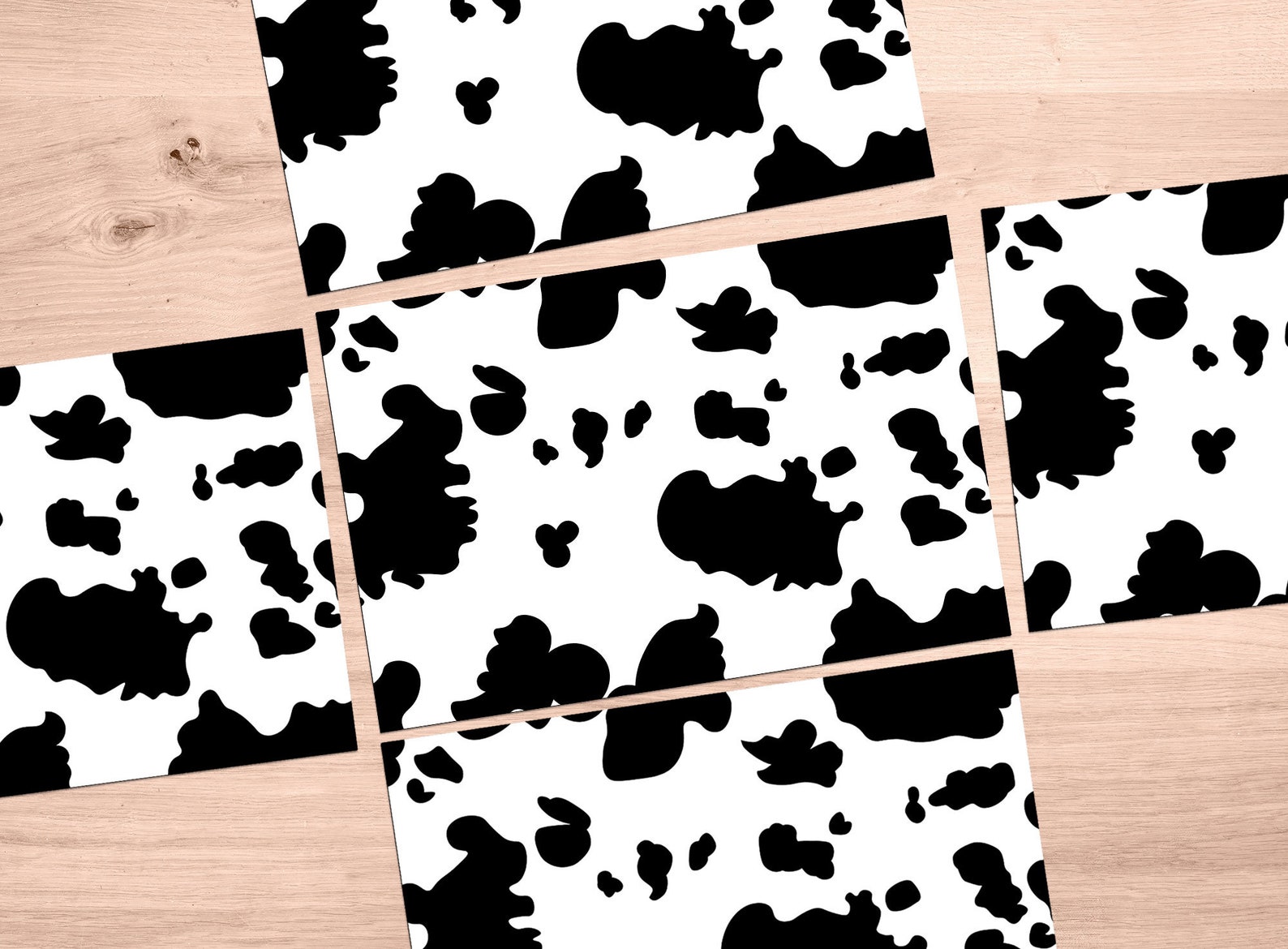Cow Print SVG, Cow Print SVG Wrap, Mini Cow Print Svg, Cow Print SVG ...