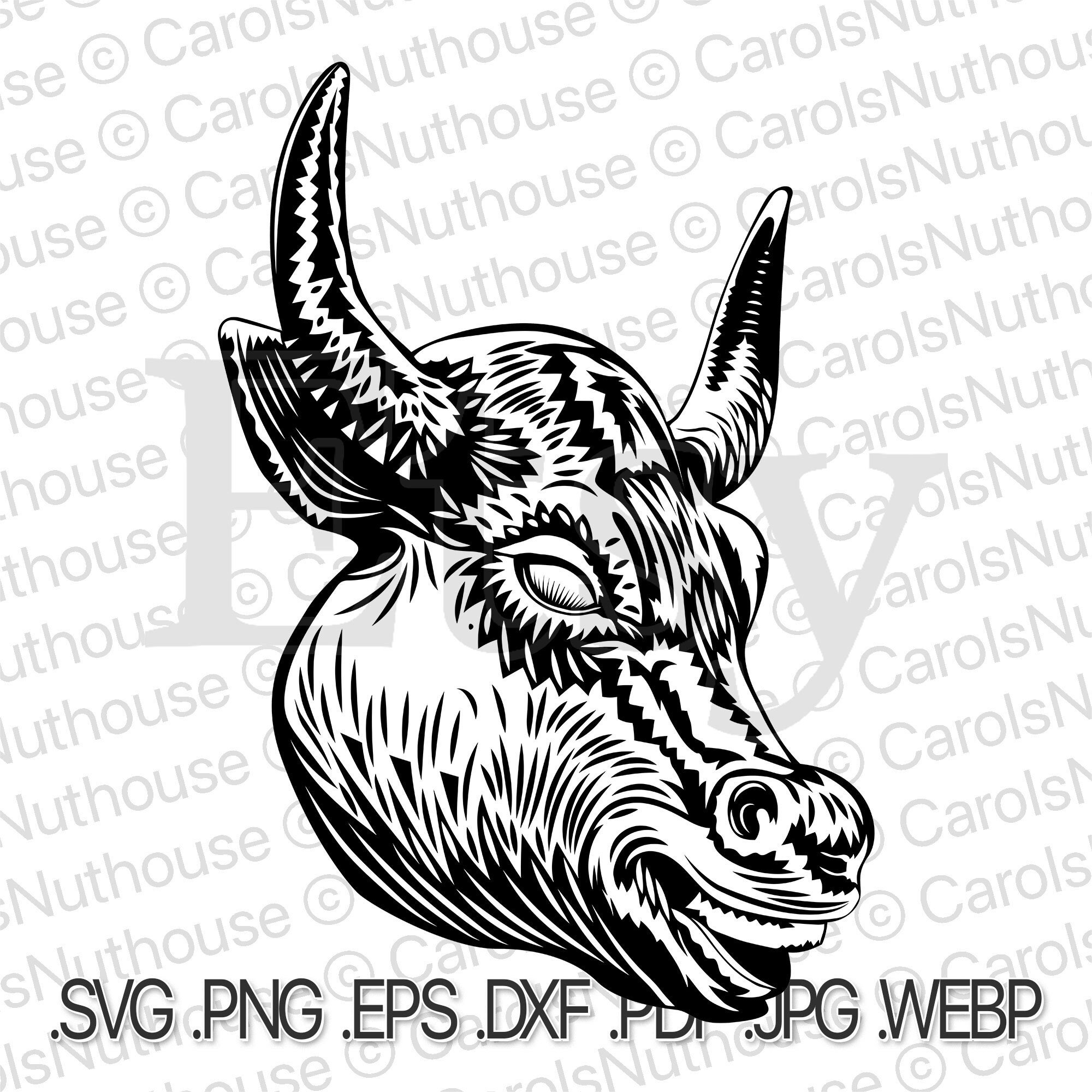 Bull of Wall Street SVG, Bull SVG, Bull Head SVG, Farm Style Svg, Cow ...