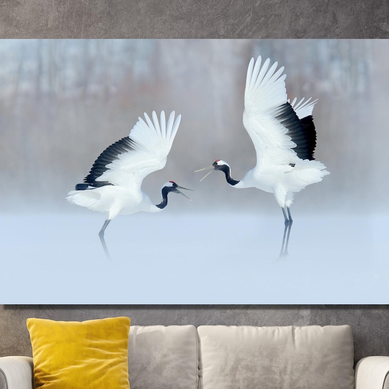 Dancing Crane - Etsy