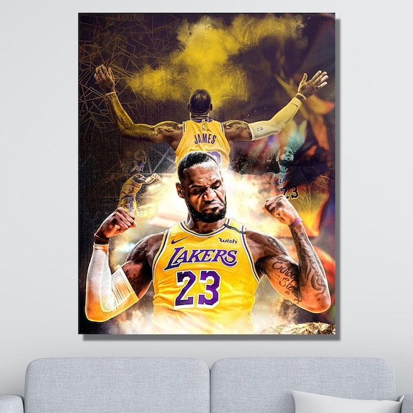 Lebron James 3d Print - Etsy