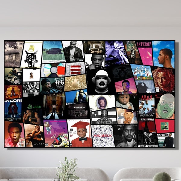 Album Poster Rap - Etsy