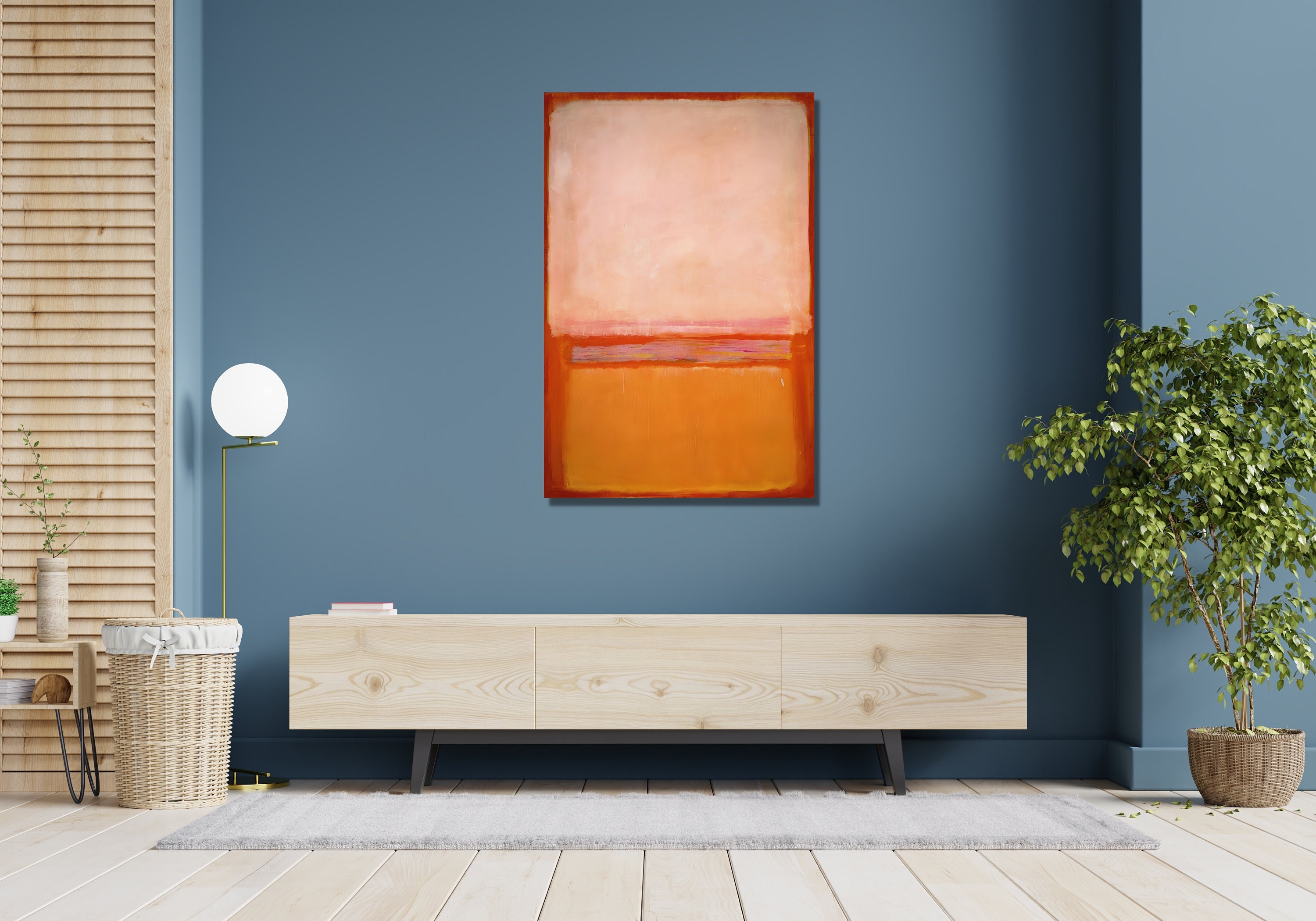 Mark Rothko Canvas Poster Art Mark Rothko Wall Art, Rothko Mix of ...