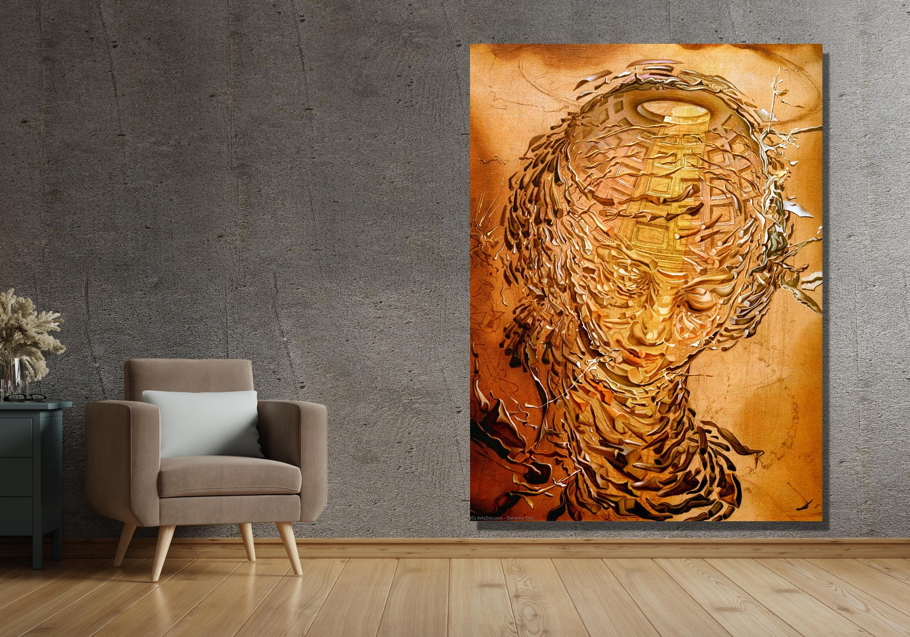 Salvador Dali Exhibition Poster,salvador Dali Canvas Print Salvador ...