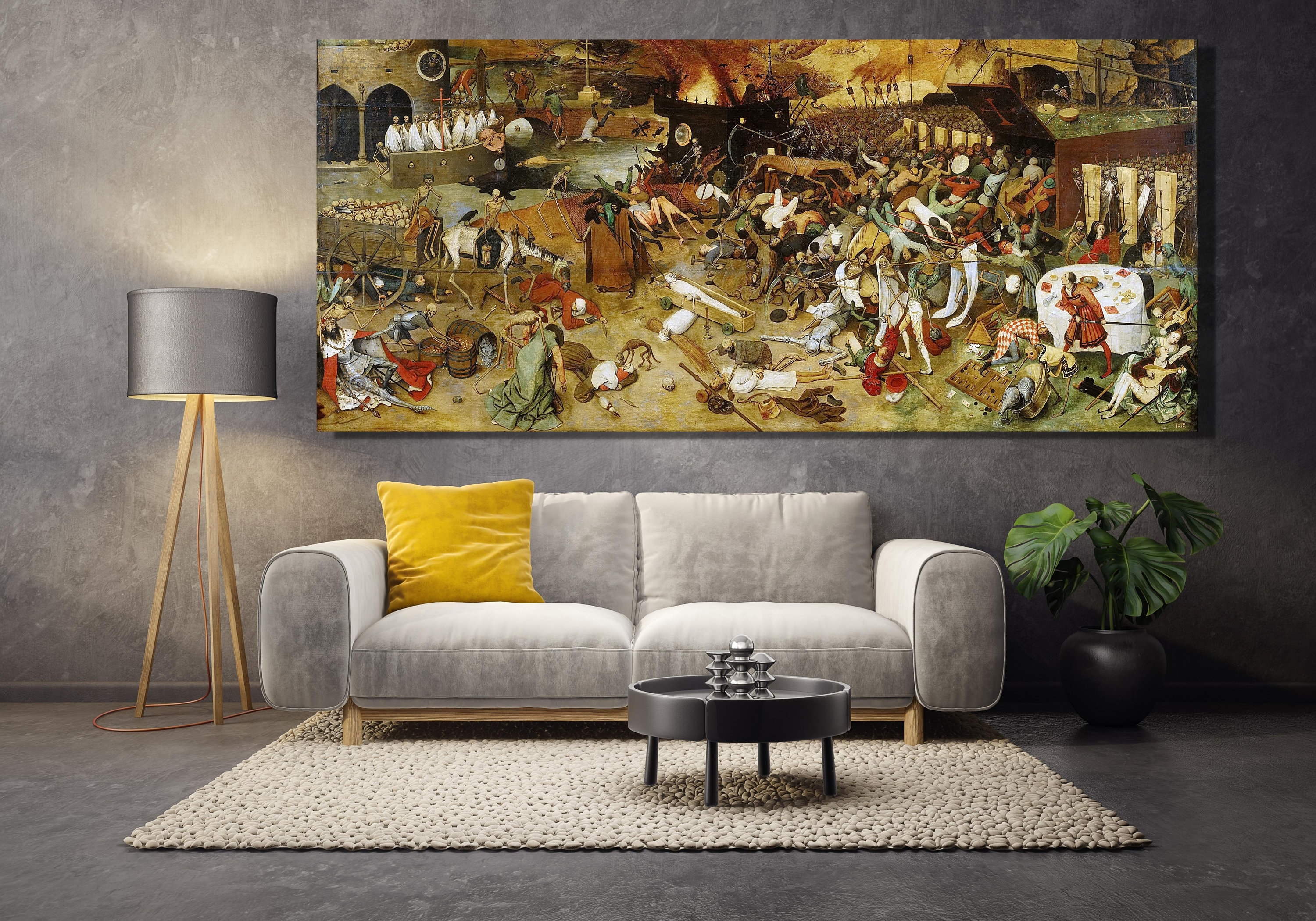 Pieter Bruegel the Triumph of Death 1562 Canvas Wall Art - Etsy
