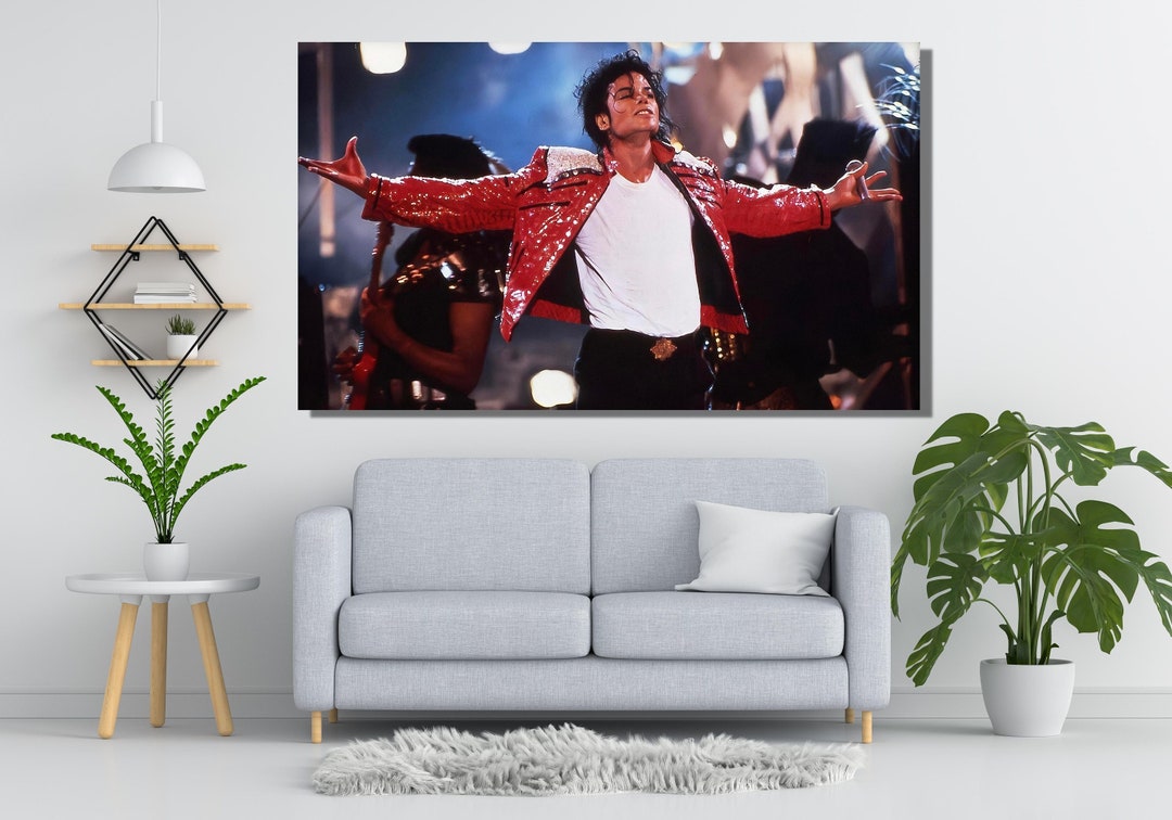 Michael Jackson Canvas Poster Print Wall Art Canvas Home Decor - Etsy