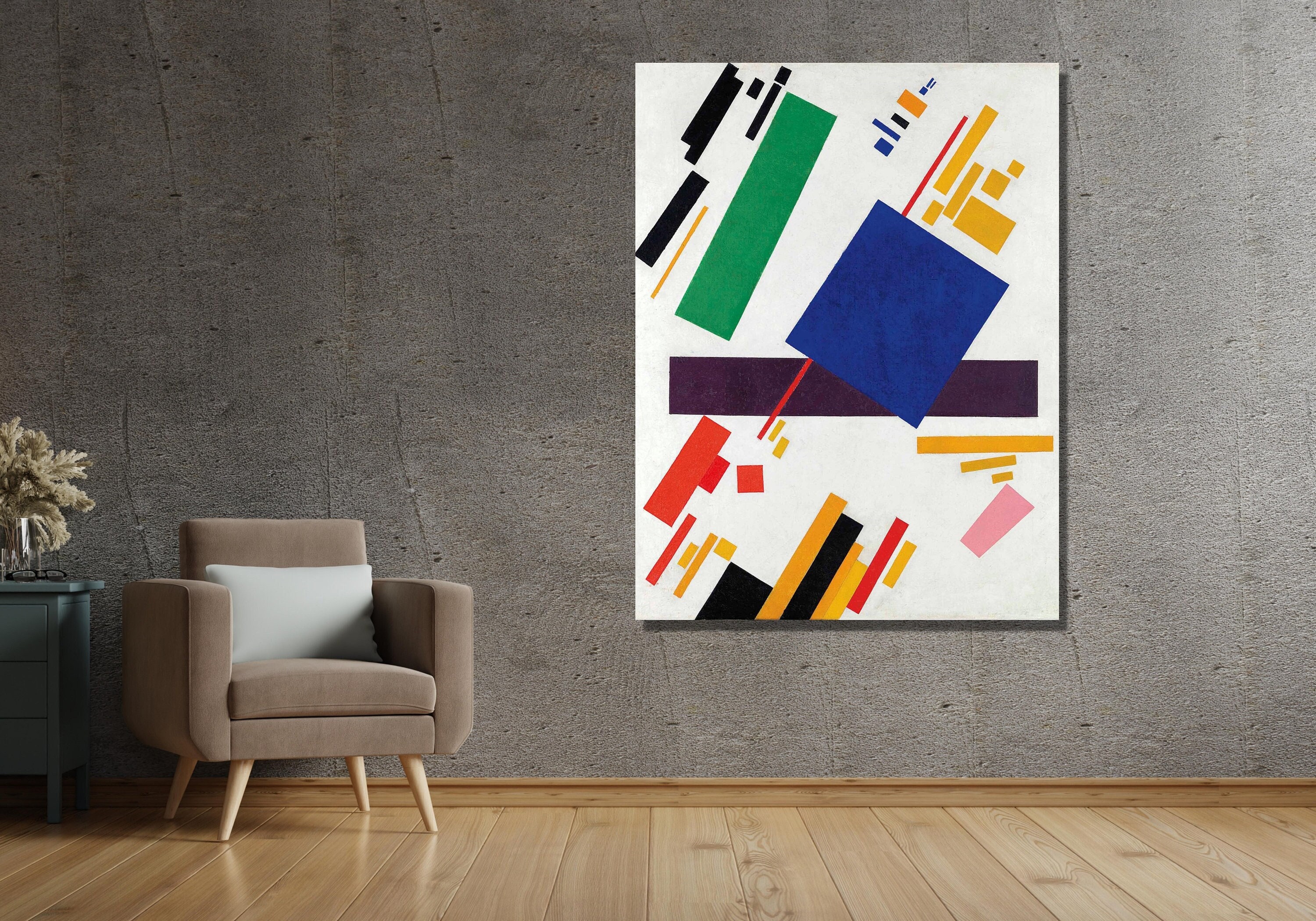 Kazimir Malevich Suprematist Composition 1916 Canvas Gallery Exhibition ...