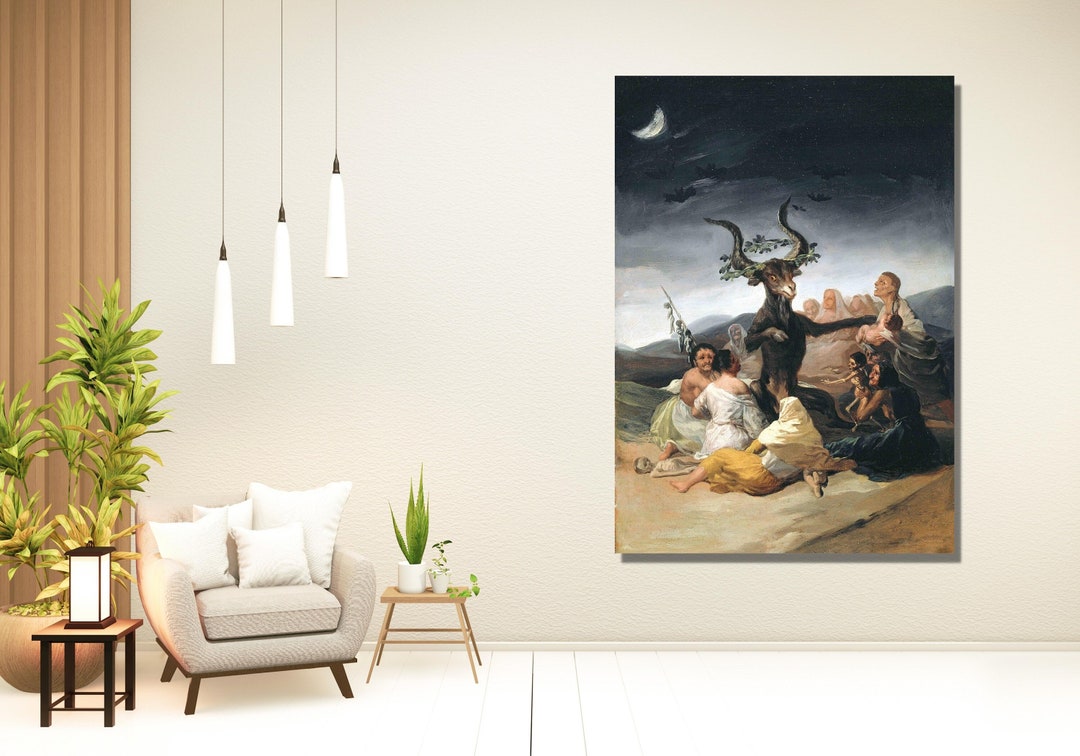 Francisco Goya Dance Modern Canvas Poster Art , Francisco Goya ...