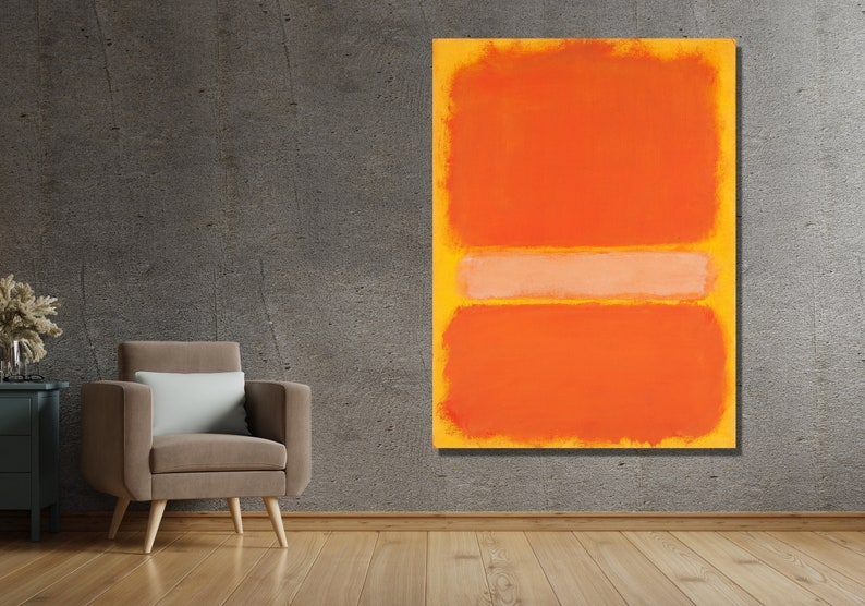 Mark Rothko Wandkunst Mark Rothko Plakat-Kunst, Mark Rothko Leinwand ...