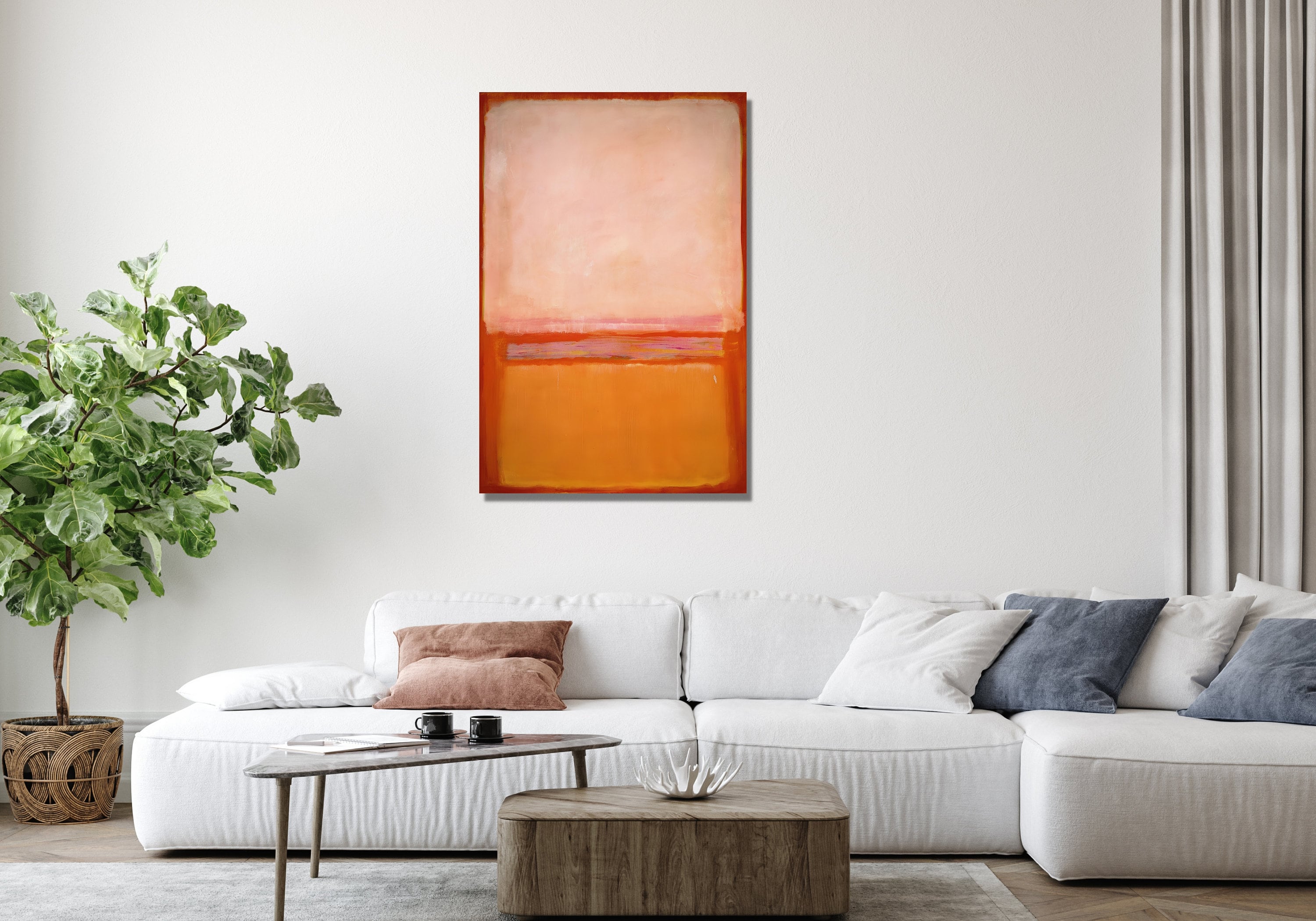 Mark Rothko Canvas Poster Art Mark Rothko Wall Art, Rothko Mix of ...